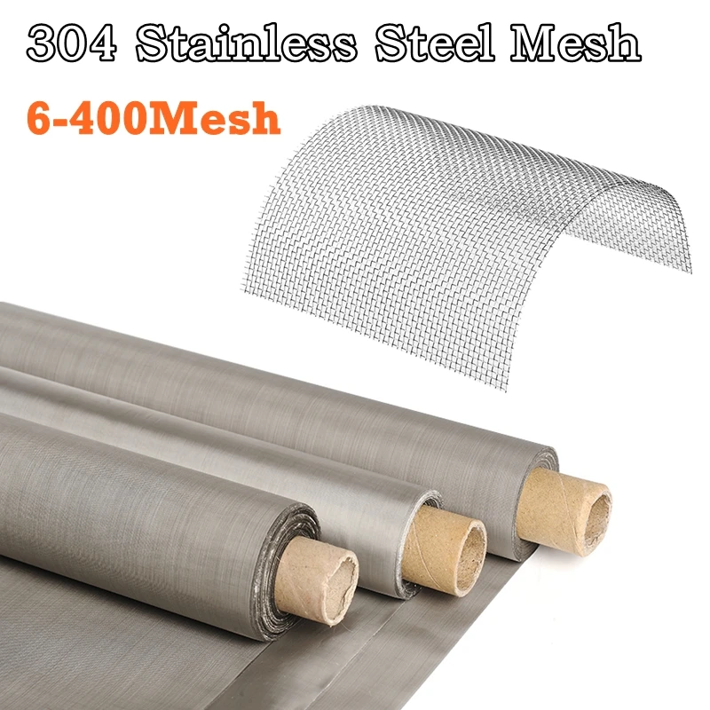 304-Stainless-Steel-Mesh-50cm-Width-Food-Filter-Metal-Net-Filtration ...