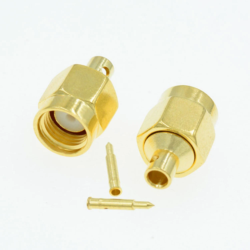SMA Male Plug Solder For Semi Rigid RG405 0.086" Cable RF Connector 1PC|plug connector|sm ...