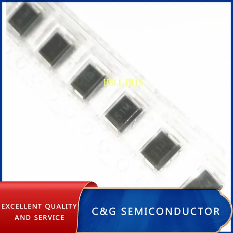 50 piezas S1M SMB DO 214AA 1A 1000V|Diodos| - AliExpress