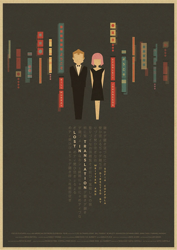 Lost In Translation Minimalist Poster