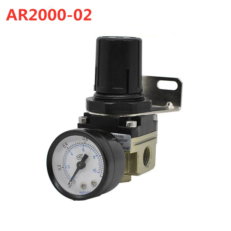 Regulating-Valve-AR2000-02-G1-4-Pneumatic-mini-air-pressure-regulator ...