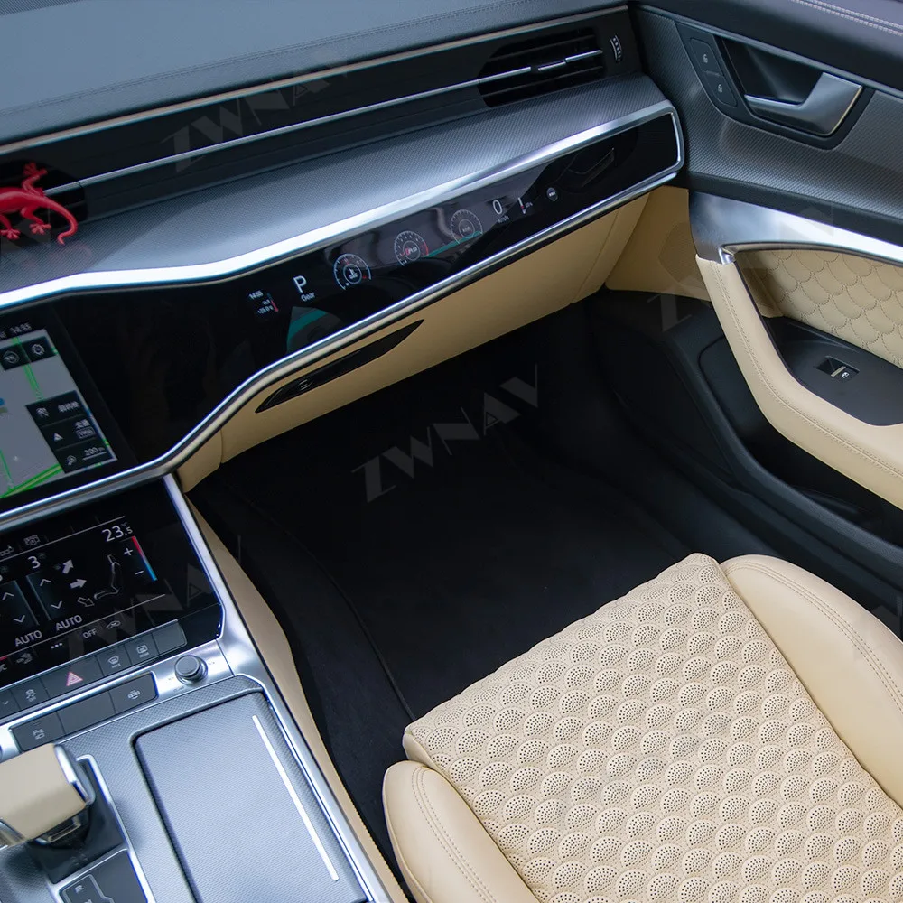 LCD-Android-Car-Instrument-Dashboard-Display-For-Audi-A6-A7-A6L-A4-S4 ...