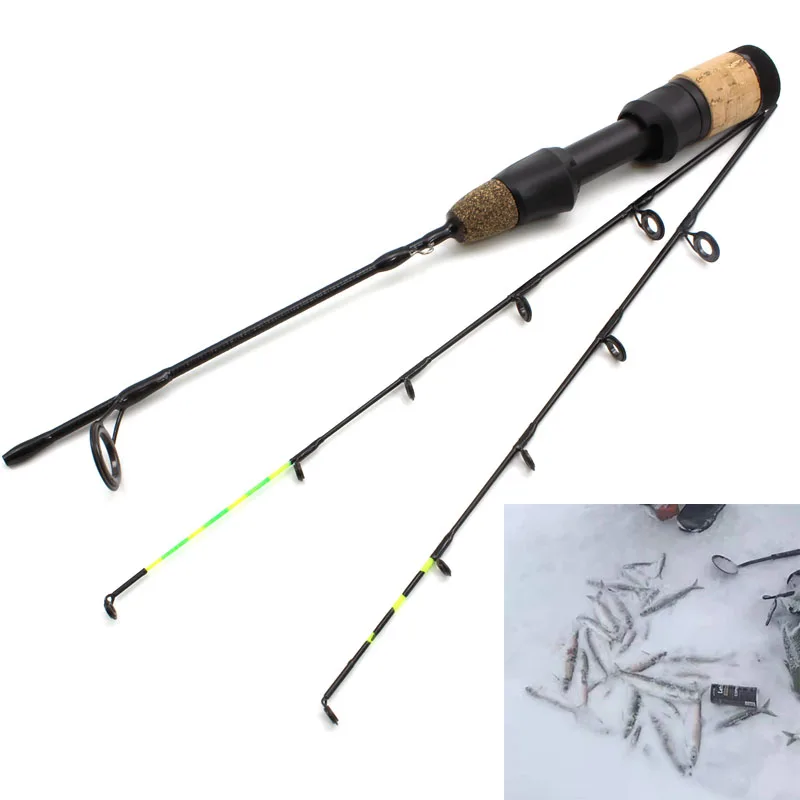 NEW-58cm-Winter-Ice-Fishing-Rods-2-tips-Spinning-Rod-Carbon-Fiber-Ice ...