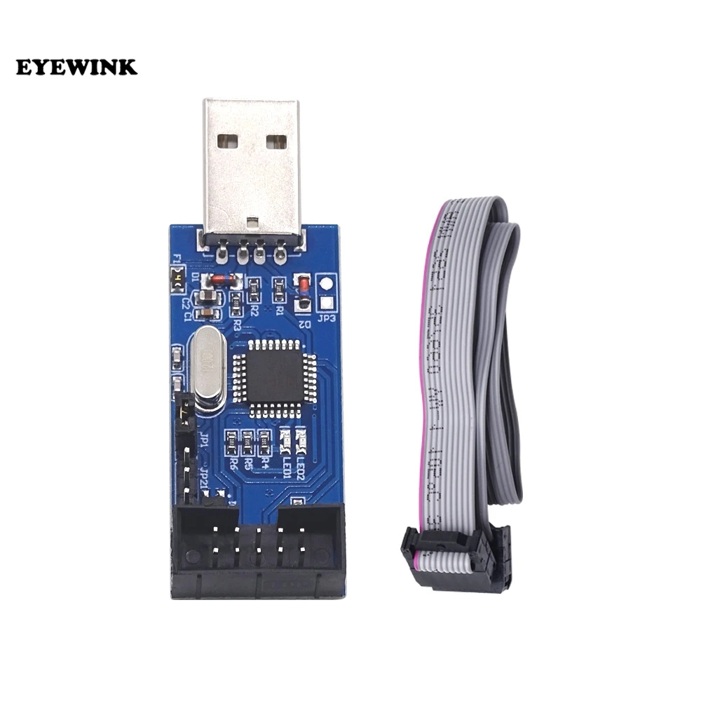USB ISP Programmer für AVR ATMega ATTiny 51 AVR Board ISP Downloader|Integrierte Schaltkreise ...