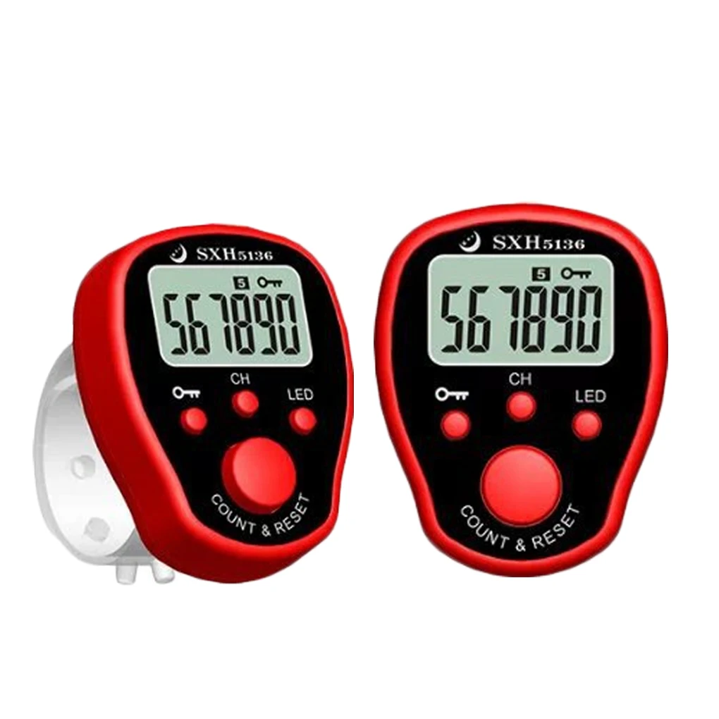 Mini Stitch Marker And Row Finger Counter LCD Electronic Digital Tally ...