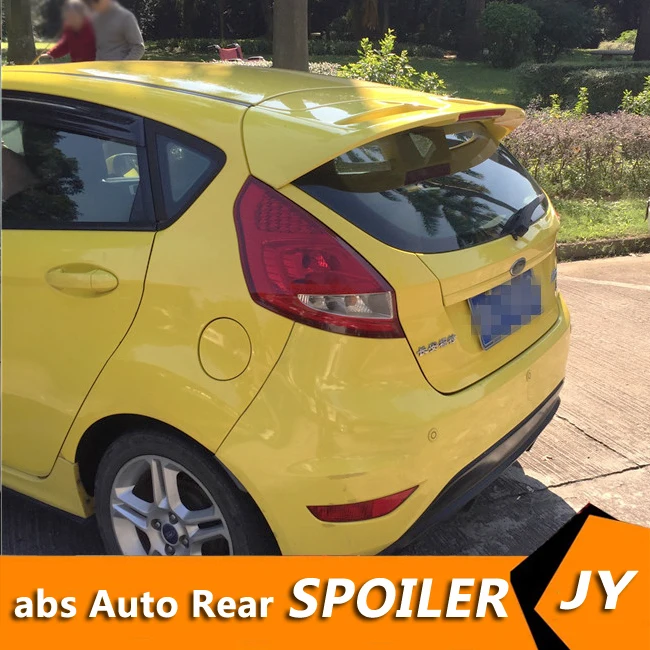 For FORD Fiesta Spoiler 2012 2014 Fiesta spoiler High Quality ABS ...