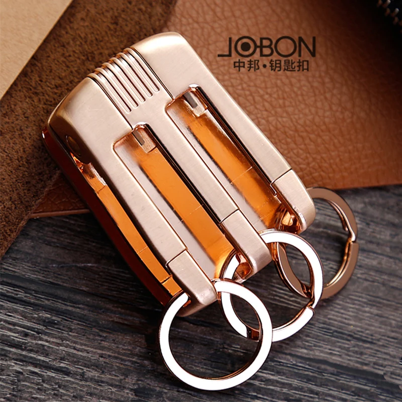 Jobon-Classic-Belt-Keychain-Durable-Car-Key-Chain-Luxury-Buckle-for-Key ...