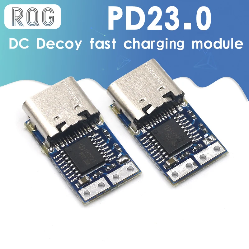 PD decoy module PD23.0 to DC DC trigger extension cable QC4 charger 9V ...