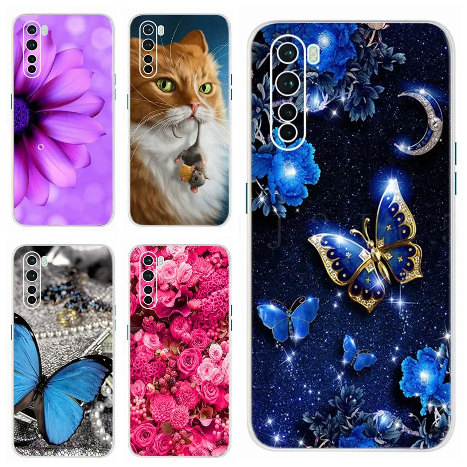 For-Oneplus-Nord-Case-AC2001-AC2003-Soft-Silicone-TPU-Back-Cover-For ...