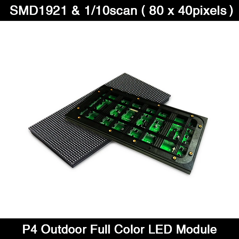 Factory Price P4 Outdoor Full Color LED Display Module SMD 1/10Scan ...