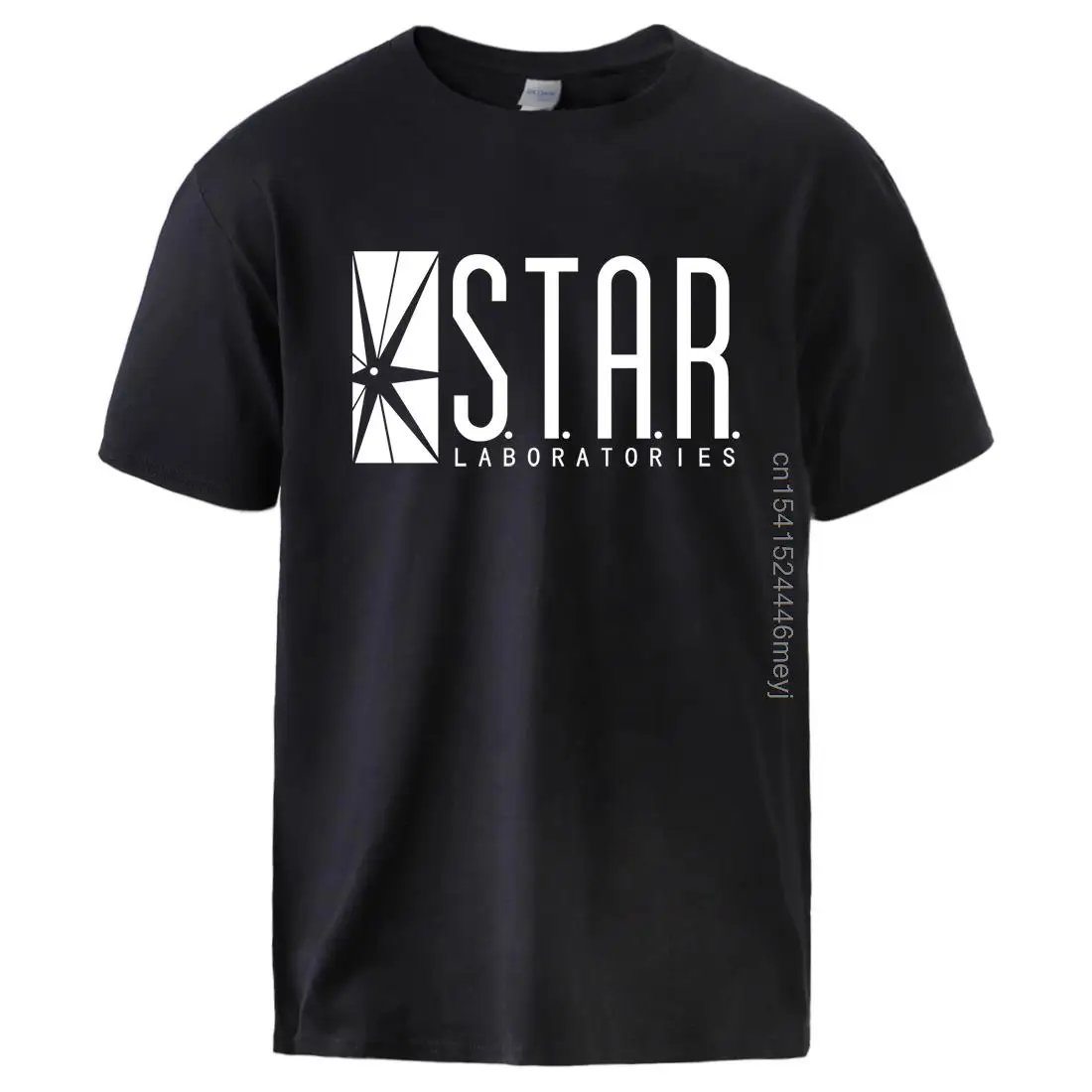 Camiseta-de-algod-n-con-estampado-de-Star-Labs-para-hombre-ropa ...
