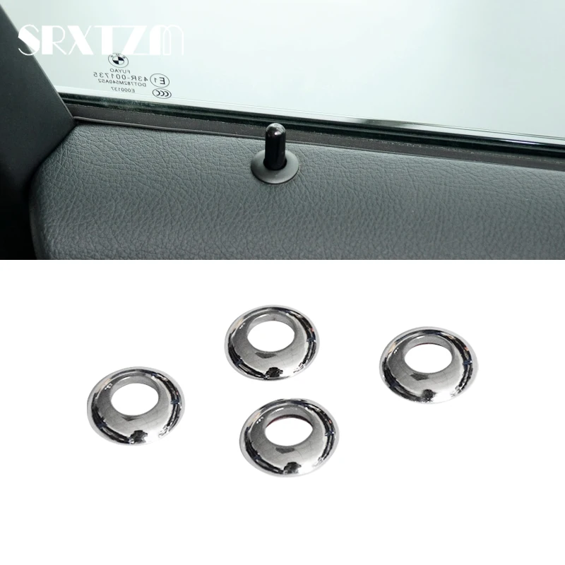 Car Door Pin Lock Decoration Ring Stickers For Bmw 3 Series E90 2005 ...