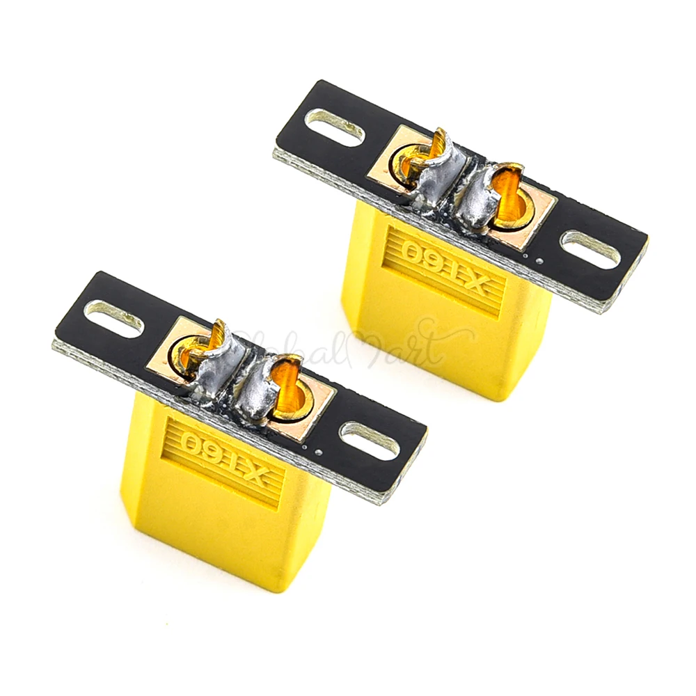 2PCS-XT60-PCB-Welding-Board-Plate-Fixed-Seat-XT60-Connector-Holder-PCB ...