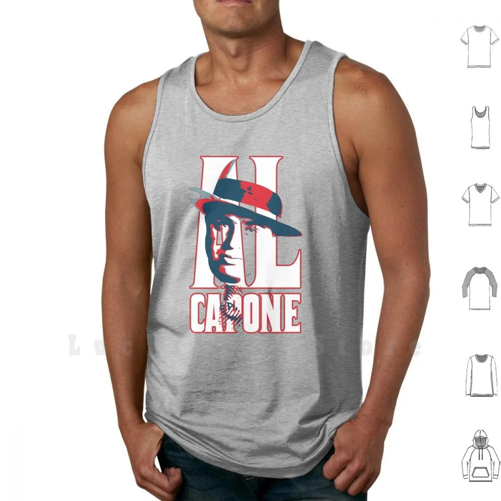 Al Capone Tank Tops Vest 100% Cotton Gangster Mafia Capone Godfather ...
