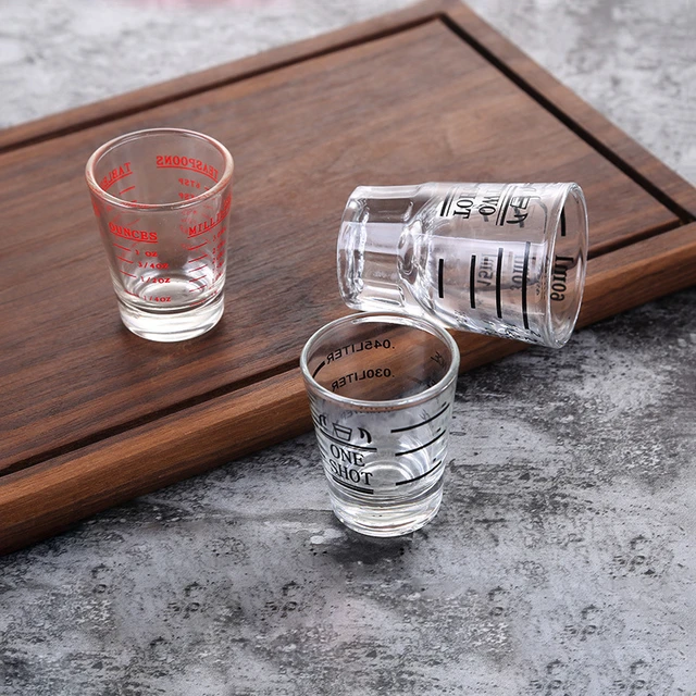 Jigger Beaker And Glass