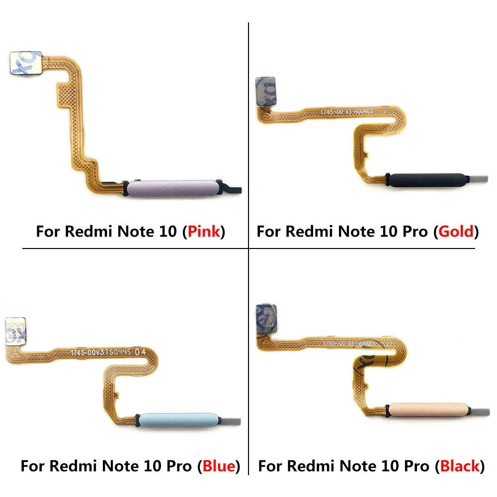 New For Xiaomi Redmi Note 10 Pro Fingerprint Sensor Scanner Touch Id ...