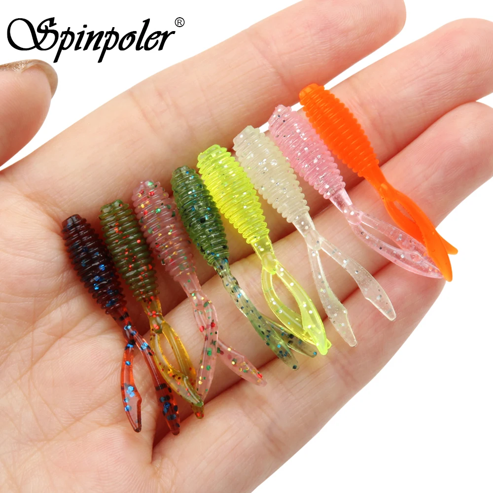 Spinpoler-Micro-Baby-Shad-Swimbait-Zacht-Plastic-Vissen-Lokken-0-3G ...