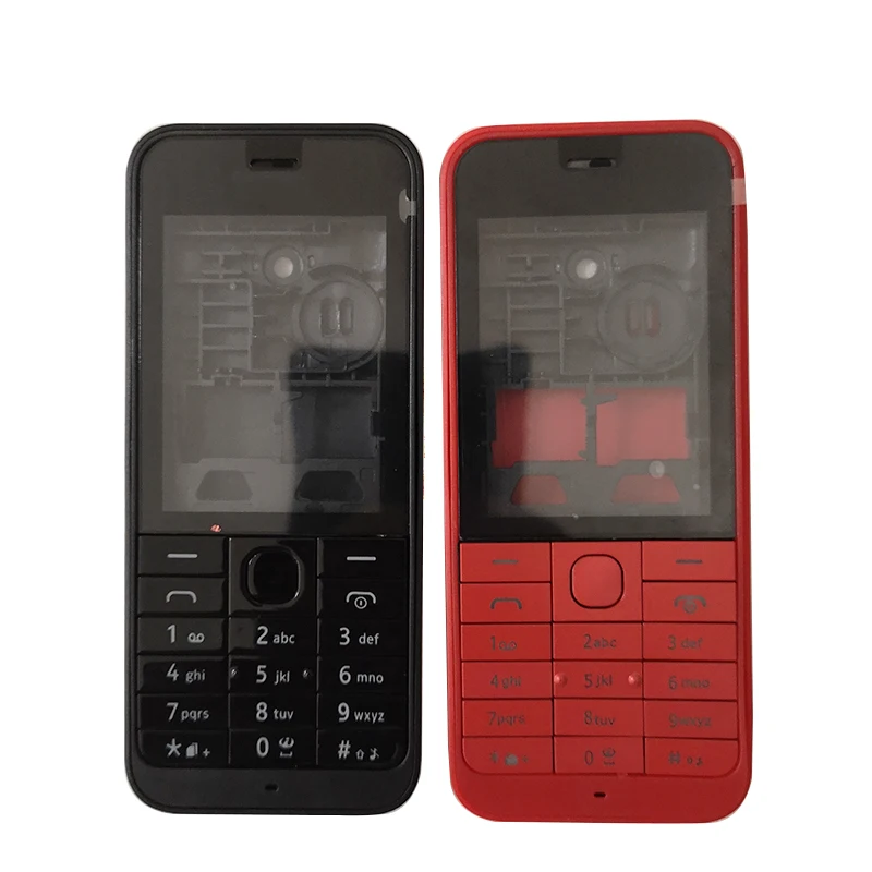 BINYEAE New Plastic Full Housing Case Cover For Nokia 220 Facing Frame ...