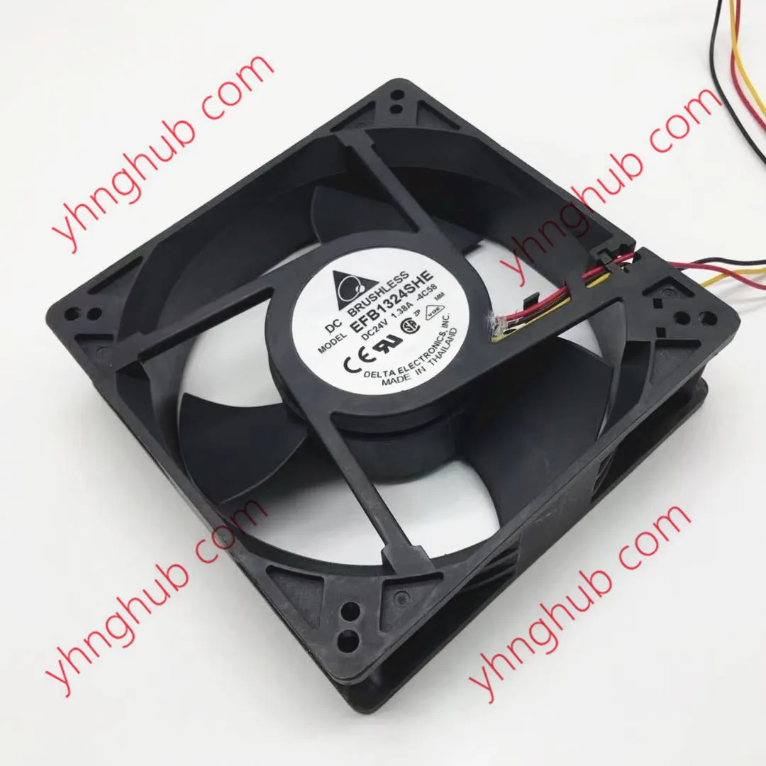 Delta-Electronics-EFB1324SHE-4C58-DC-24V-1-38-A-3-Draht-127x127x38mm ...