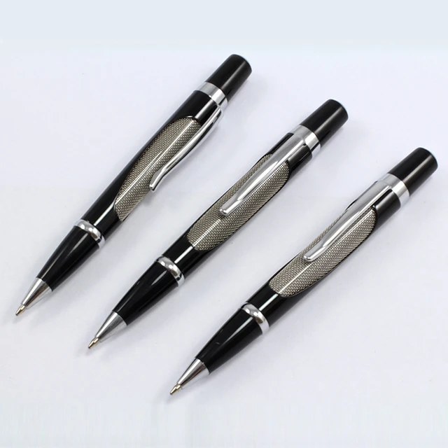 ACMECN Classic Hardware Braid Pen Black Lacquer 43g Metal, 44% OFF