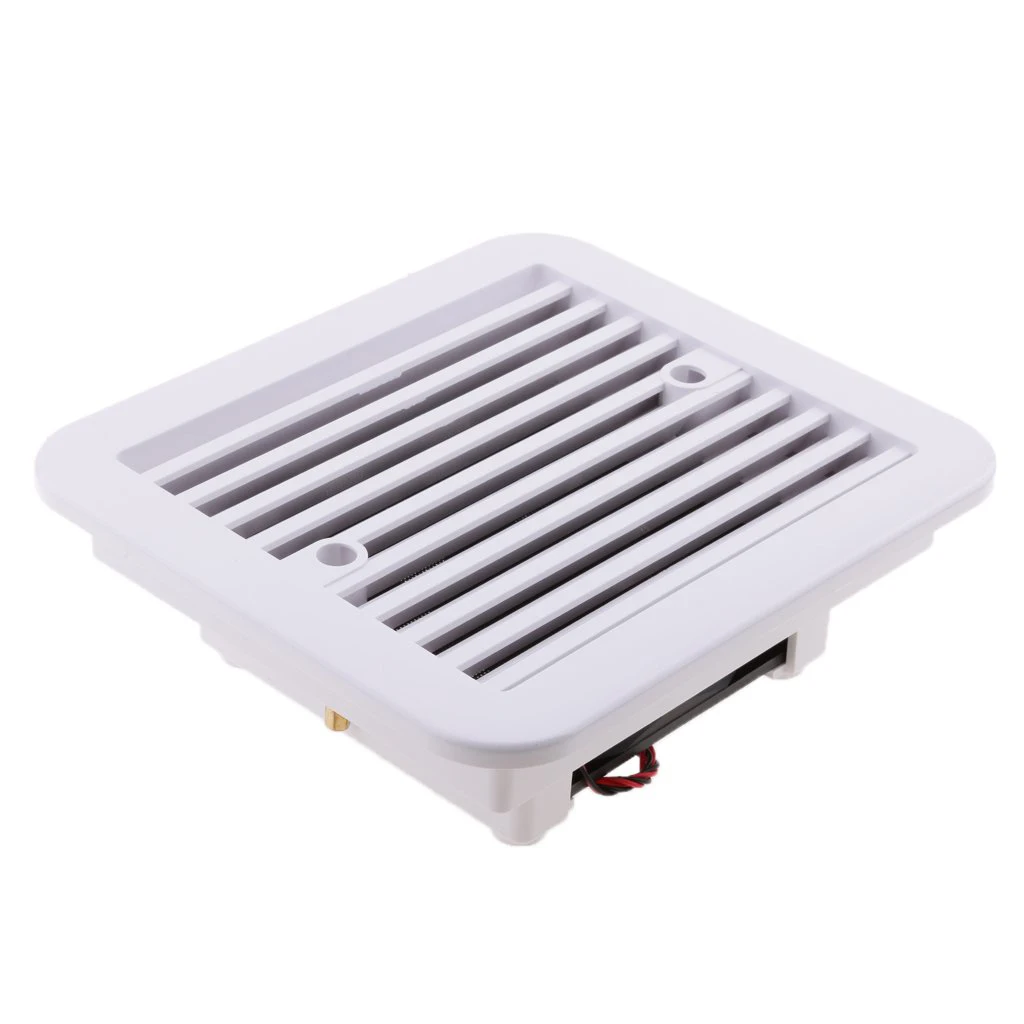 2Pcs 12V Universal RV Side Air Vent 2000RPM Cooling Trailer Exhaust Fan ...