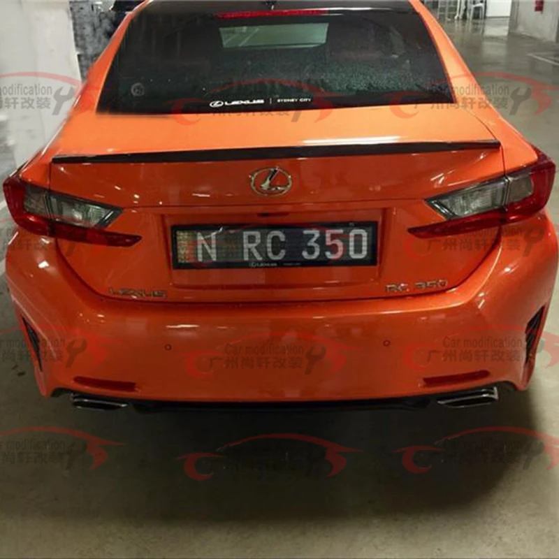 For-lexus-rc300-200t-RC350-RC200-2015-2016-2017-Carbon-Fiber-Rear-Roof ...