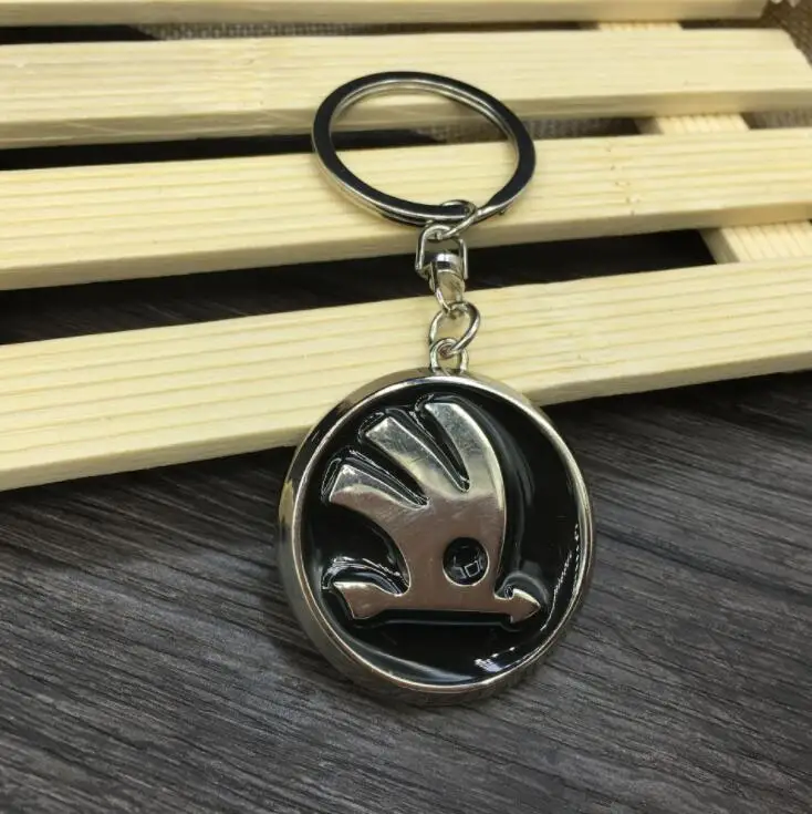 for skoda keychain Keychains Car Chain Key Ring Accessories Cute Car ...
