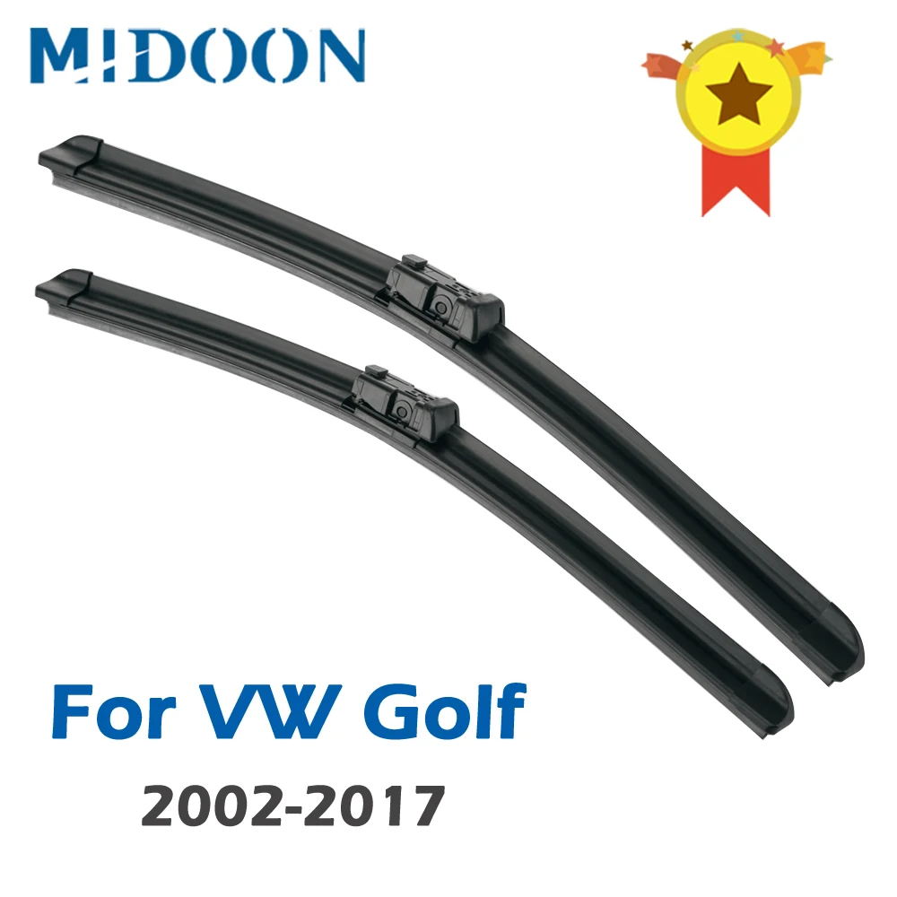 Midoon Vw 골프 Mk4 Mk5 Mk6 Mk7 모델용 와이퍼 블레이드 2002 2017 2003 2004 2005