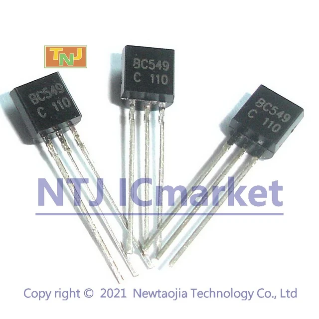 BC549 NPN Transistor Pinout, Features, Equivalent Datasheet, 42% OFF
