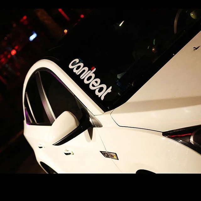 Canibeat Windshield Sticker