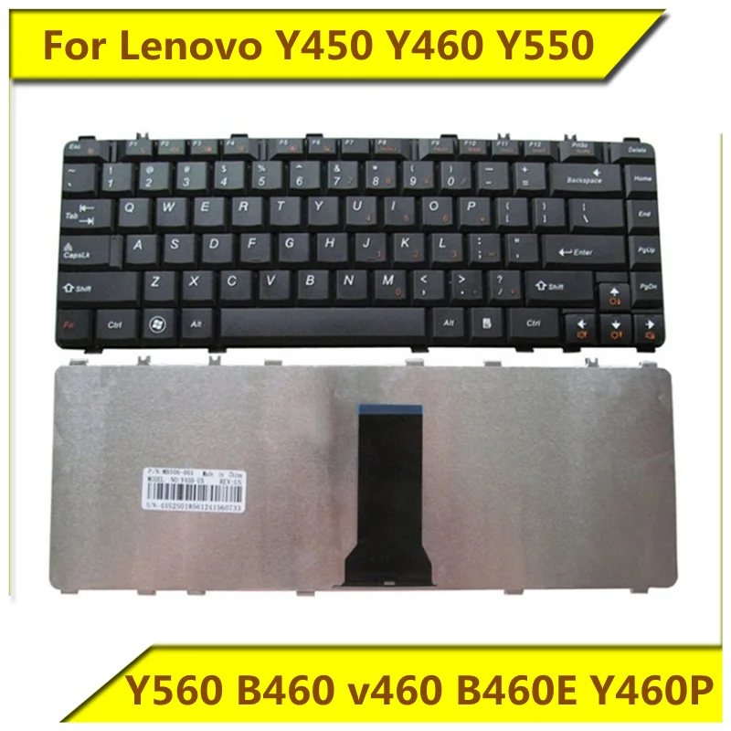 Para lenovo y450 y460 y550 y560 b460 v460 b460e y460p teclado embutido ...