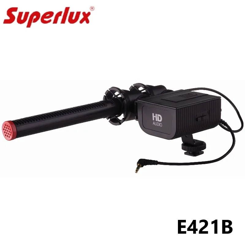 Superlux-E421B-professional-recording-microphone-3-5mm-connector-plug ...