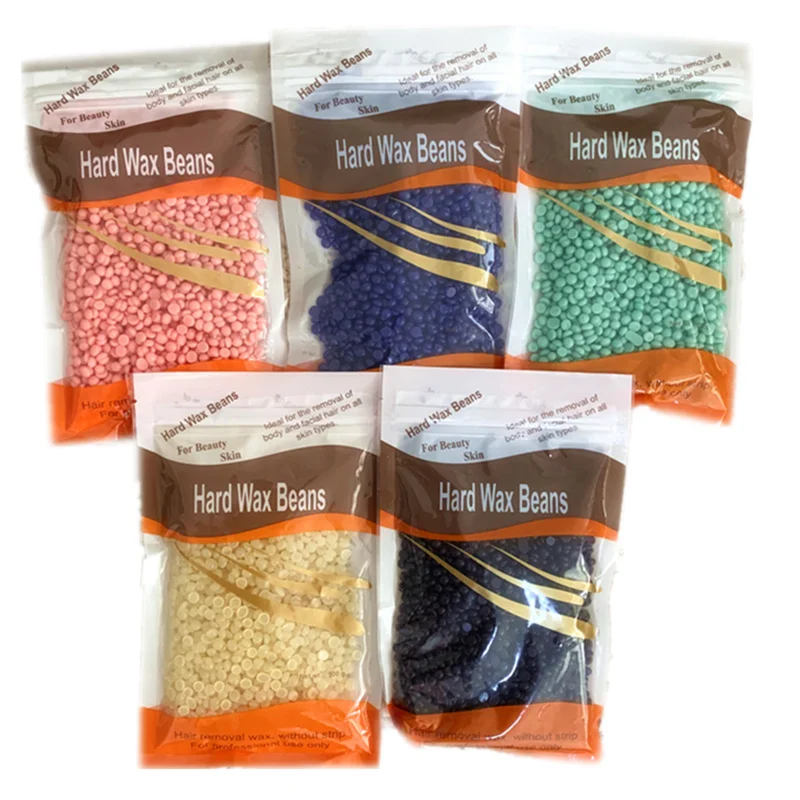 300g Lavender scent Hand Painless wax beans Depilatory wax Pellet Hot ...