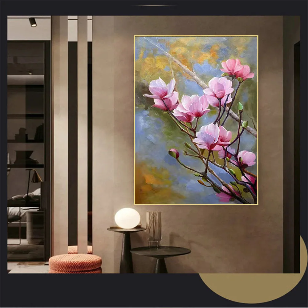 Magnolia Blossom Painting