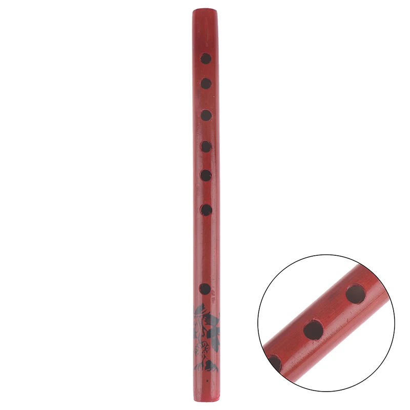1PC Chinese Traditional 6 Holes Bamboo Flute Vertical Flute Clarinet ...
