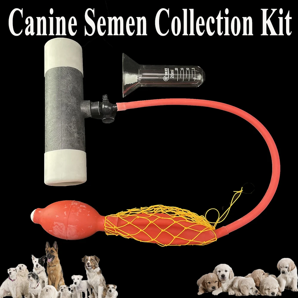 1set Canine Artificial Insemination Kit Pet Male Dog Sperm Collect ...