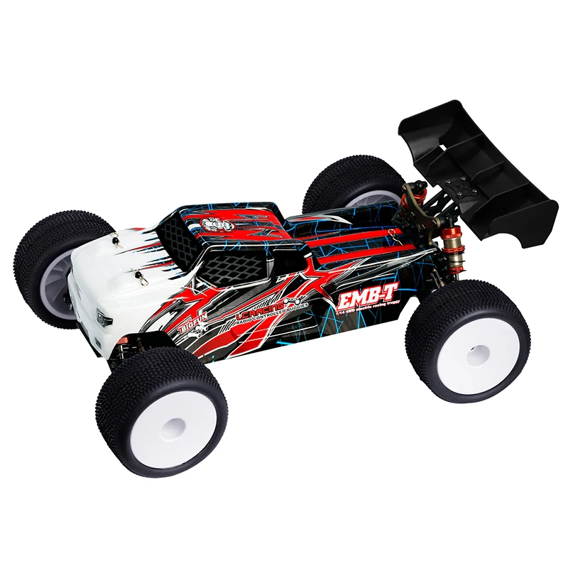 LC RACING 1:14 4WD Mini Brushless Truggy RTR EP RC Car Off Road EMB TGH ...