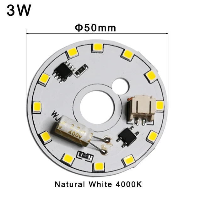 LED Bulb Lamp AC220V Smart IC No Need Driver LED Bean LED Chip For Bulb ...