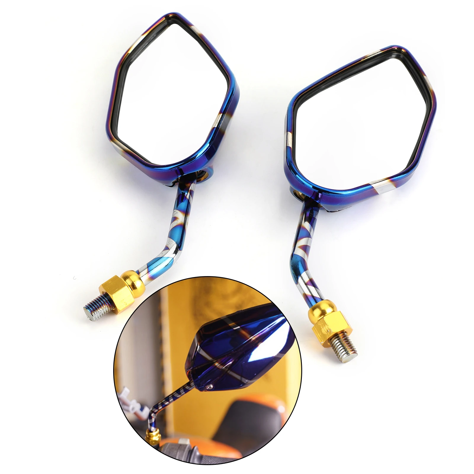 Areyourshop-Universal-for-Honda-for-KTM-1Pair-M10-Rear-View-Side ...