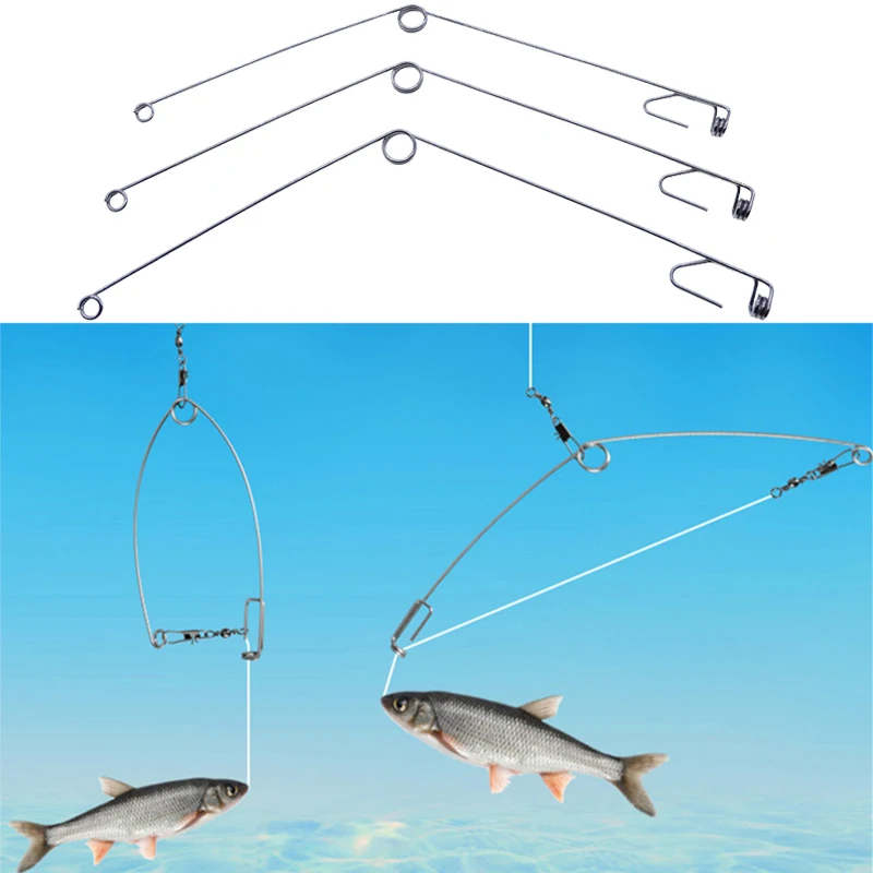 5pcs-Stainless-Steel-Camping-Automatic-Fishing-Device-Universal-Fishing ...