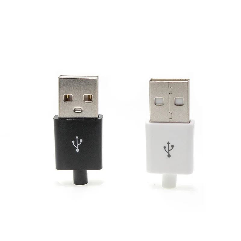 10-pcs-lot-USB-Male-2-0-Type-A-4Pin-Square-USB-Connector-Plastic-Shell ...