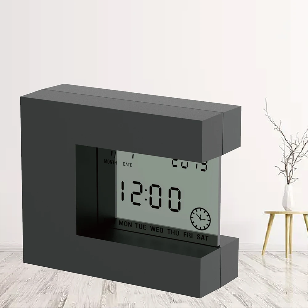 Digital-Modern-LCD-Table-Alarm-Clock-with-Electronic-Timer-Calendar ...