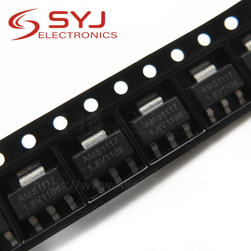 20pcs/lot Ams1117 Ams1117-adj Ams1117-1.8 Ams1117-1.2 Ams1117-5.0 ...