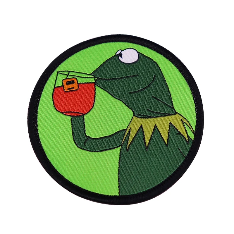 Kermit Drinking Tea None Of My Business