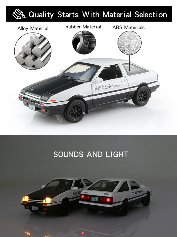 Initial D Ae86 Drifting