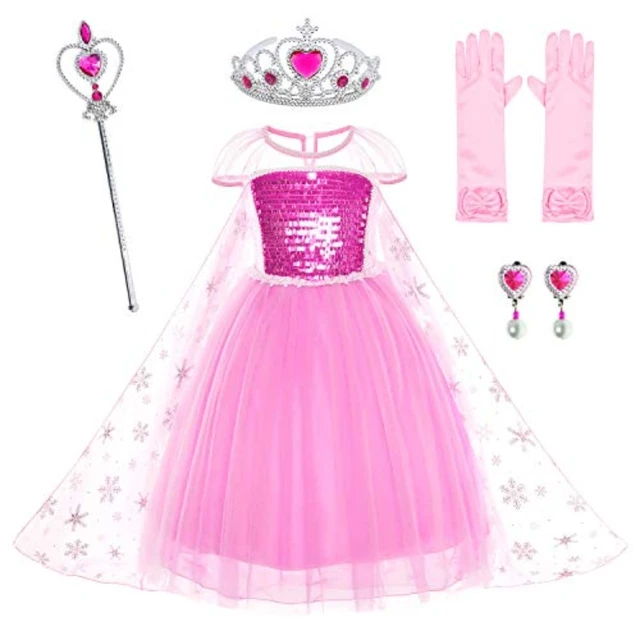 Pink Snow Princess Costume