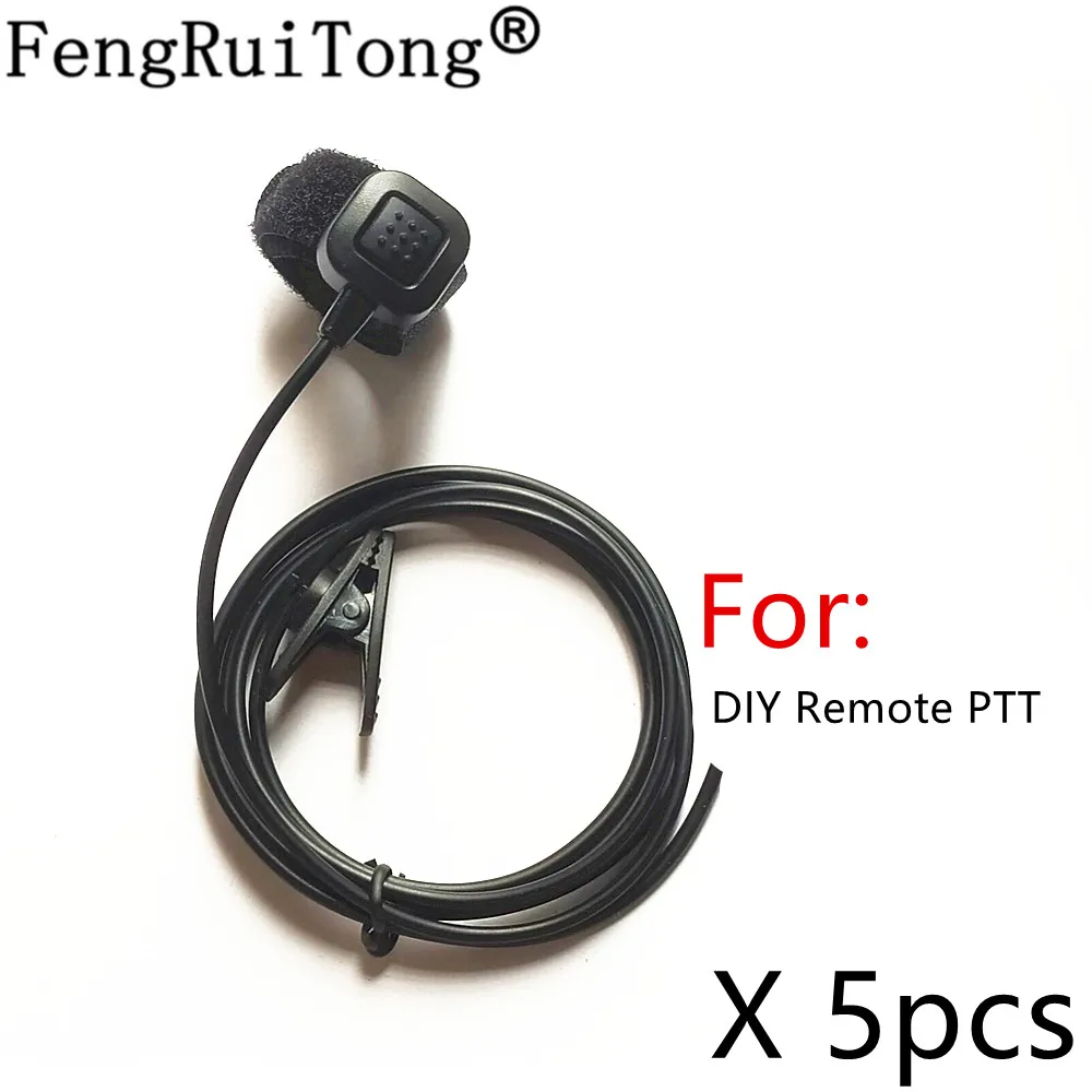 Finger Controlled Ptt Remote Ptt For Headset Diy Ptt (5pcs) - Walkie ...