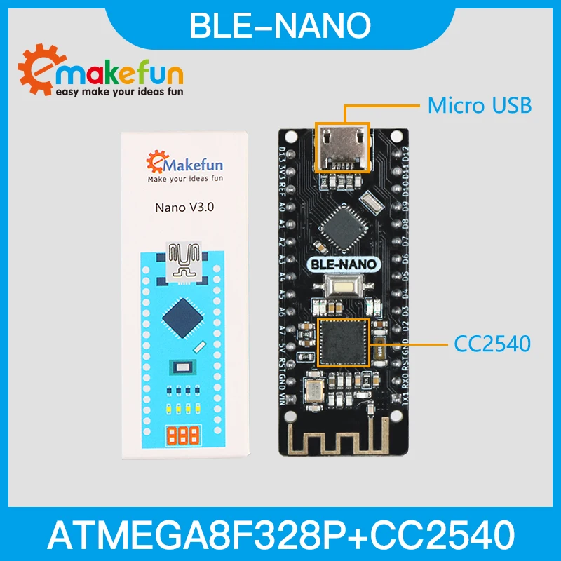 Keywish ble nano para Arduino Nano V3.0 Mirco placa USB integrada ...