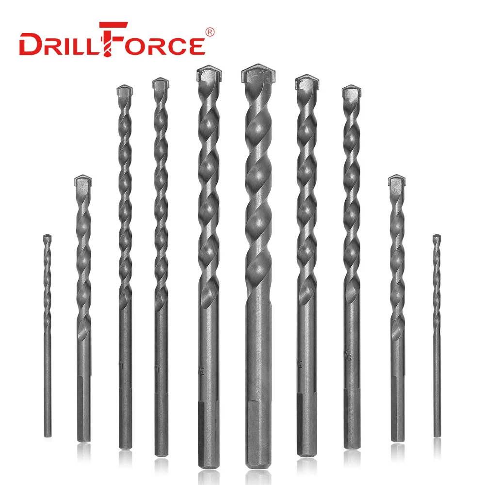 Drillforce-Concrete-Masonry-Drill-Bits-Set-3-4-5-6-8-10-12-14-16mm ...