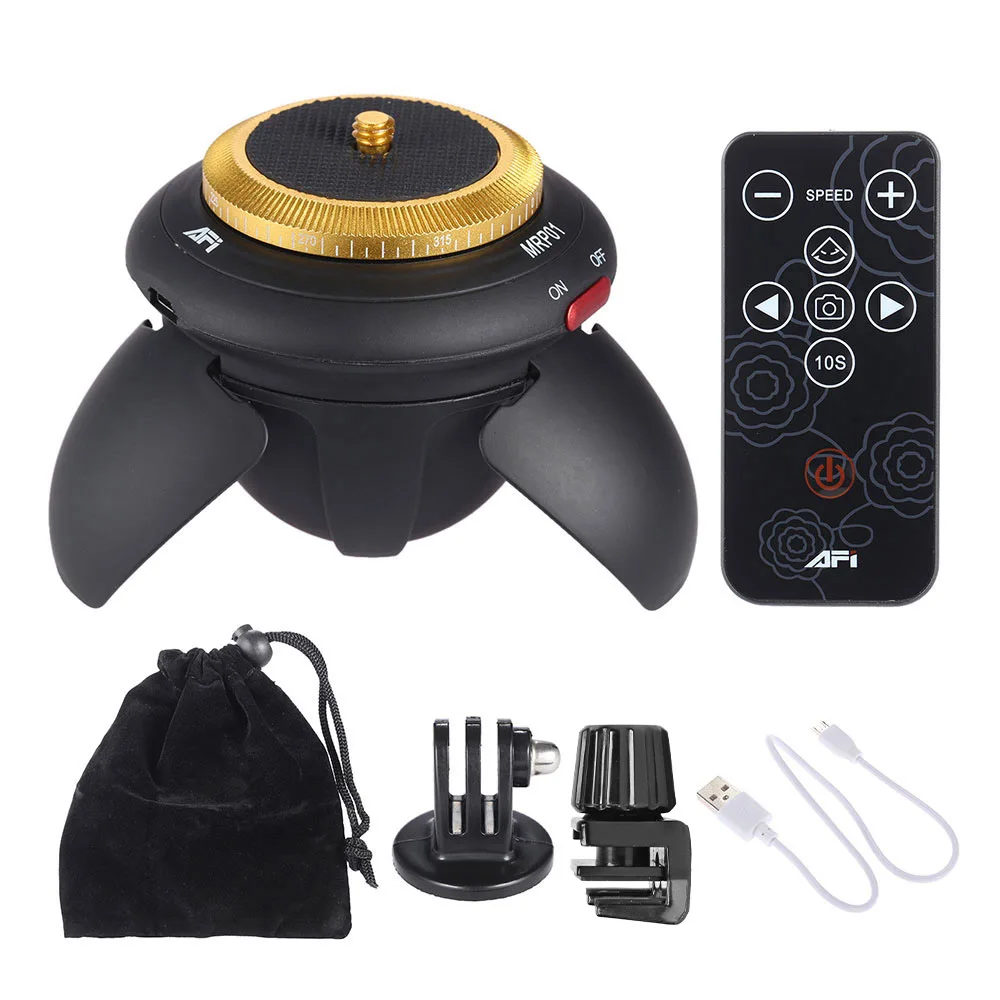 AFI-MRP01-360-Time-Lapse-Video-Camera-Rotator-Panorama-Electric-Tripod ...